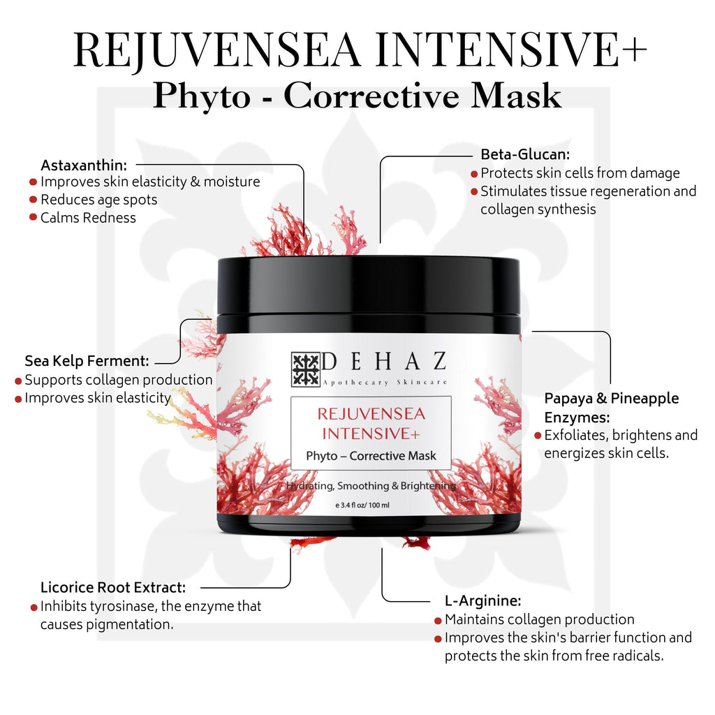 REJUVENSEA INTENSIVE Astaxanthin Phyto–Corrective Mask | Soothing ...